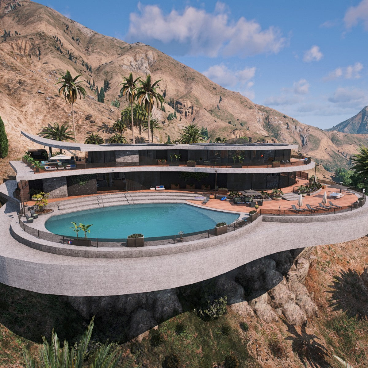 FiveM House MLO – Tropical Villa Luxury Interior – Fivem-Lab